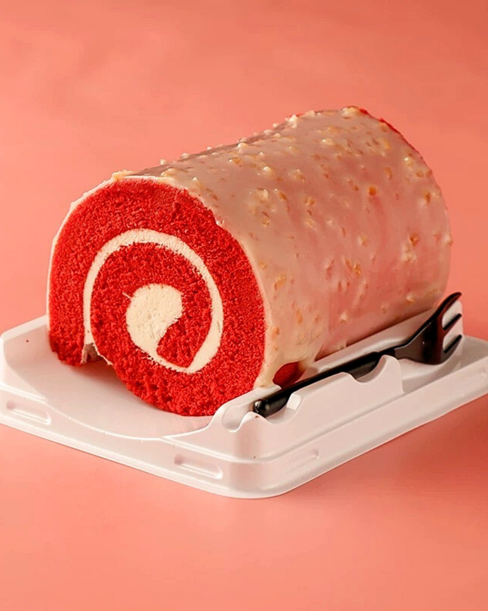 Red Velvet Magnum Swiss Roll Mousse Cake – Jin Lian